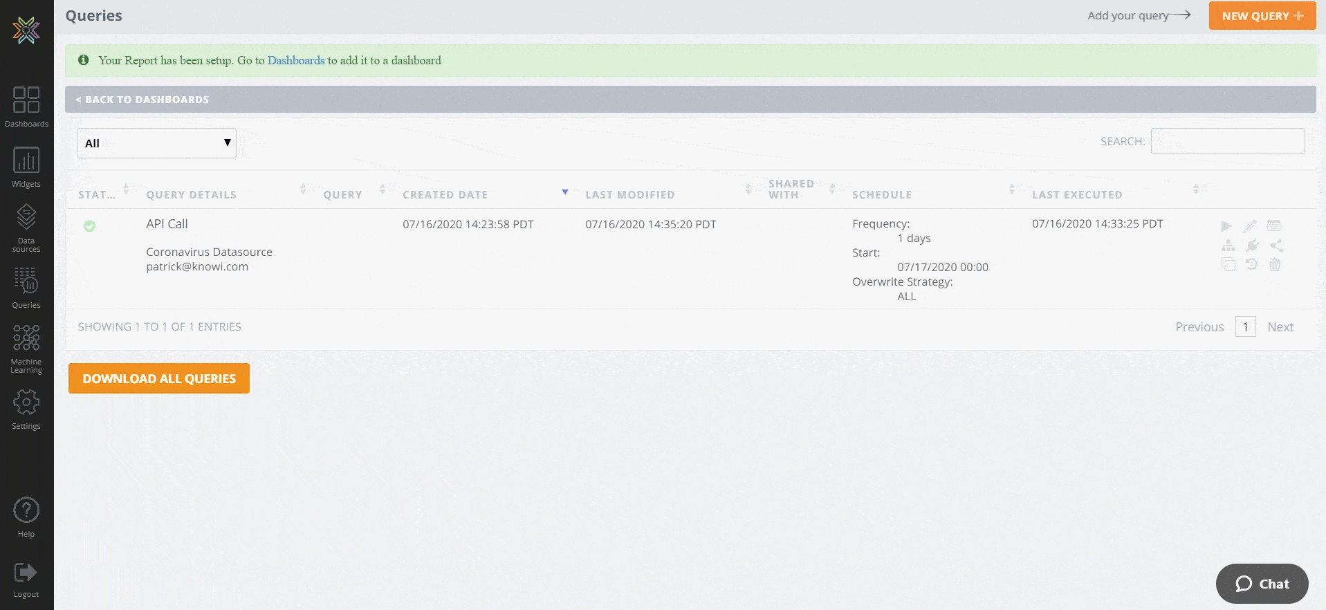 Joining Data from Two Separate REST APIs– Tutorial - Knowi